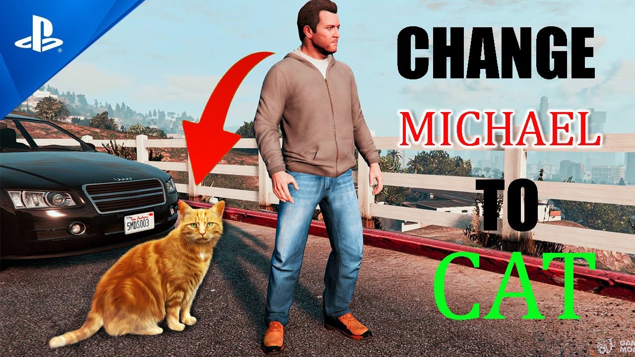 WHAT KIND OF MICHAEL TURNS INTO A CAT GTA5 MODS PS 5 GAMPLAY - GTA 6 ...