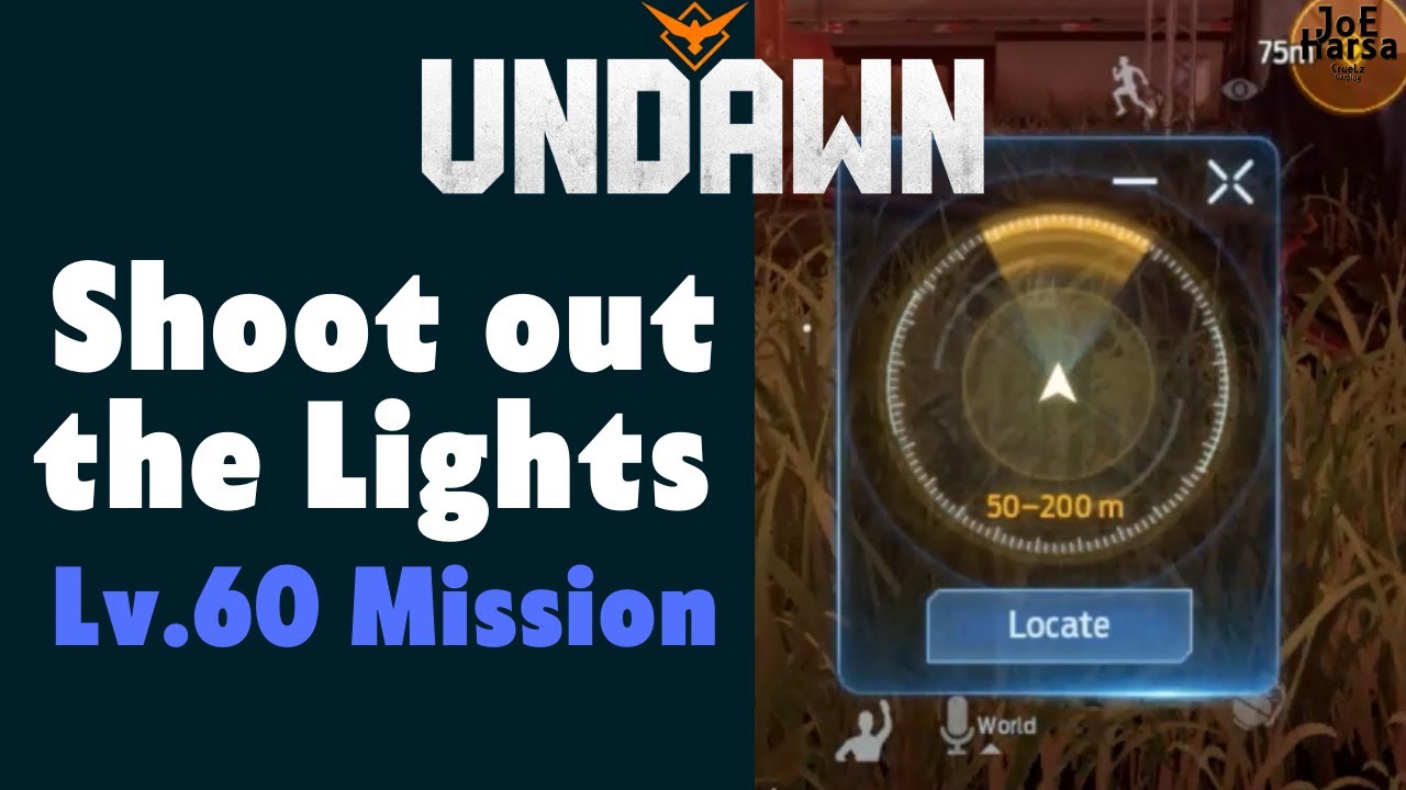 Go Dark Undawn Shoot out the Lights Level 60 Mission - YouTube