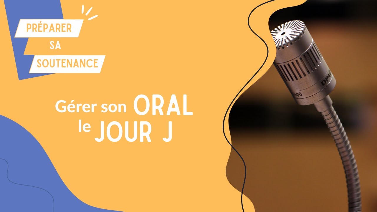 Mes conseils pour réussir votre soutenance le jour J - YouTube