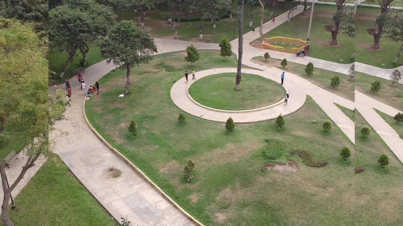 El Campo de Marte, Lima Perú - DJI Spark - YouTube
