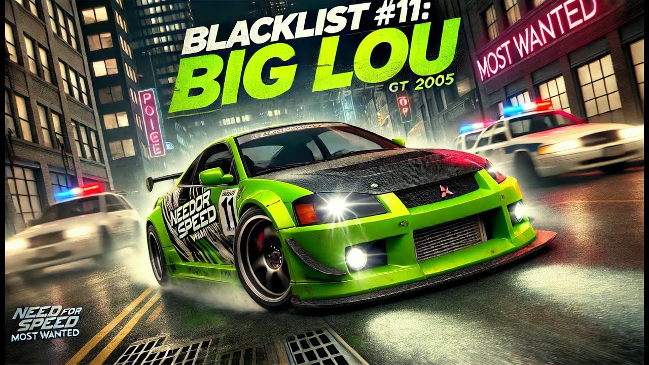 Defeating Blacklist #11 Big Lou | Eclipse GT Showdown in NFS Most ...