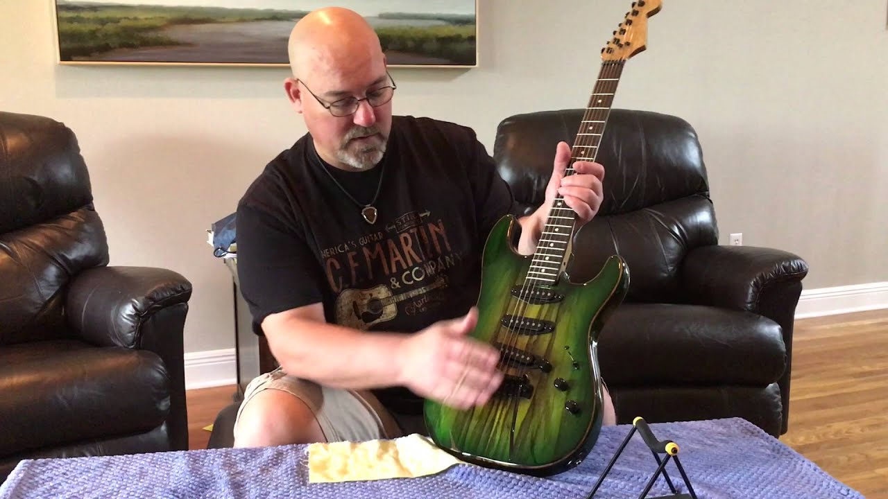 Tribute Stratocaster for Joe Vaughan - YouTube