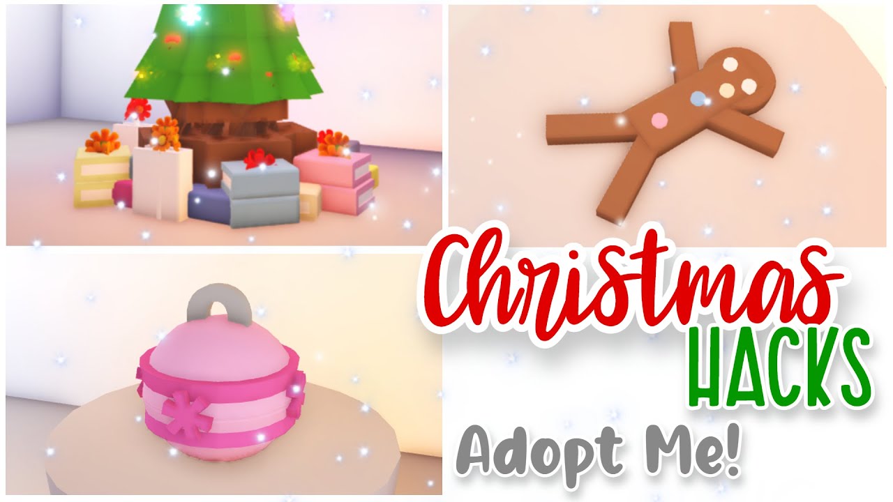 Christmas Hacks 🎄 | Part 3 | Adopt Me Building Hacks! Roblox - YouTube