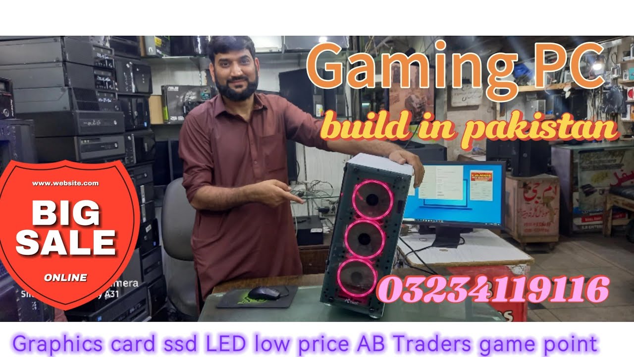 Gaming PC Build in AB Traders Game point pakistan Lahore 03234119116 ...