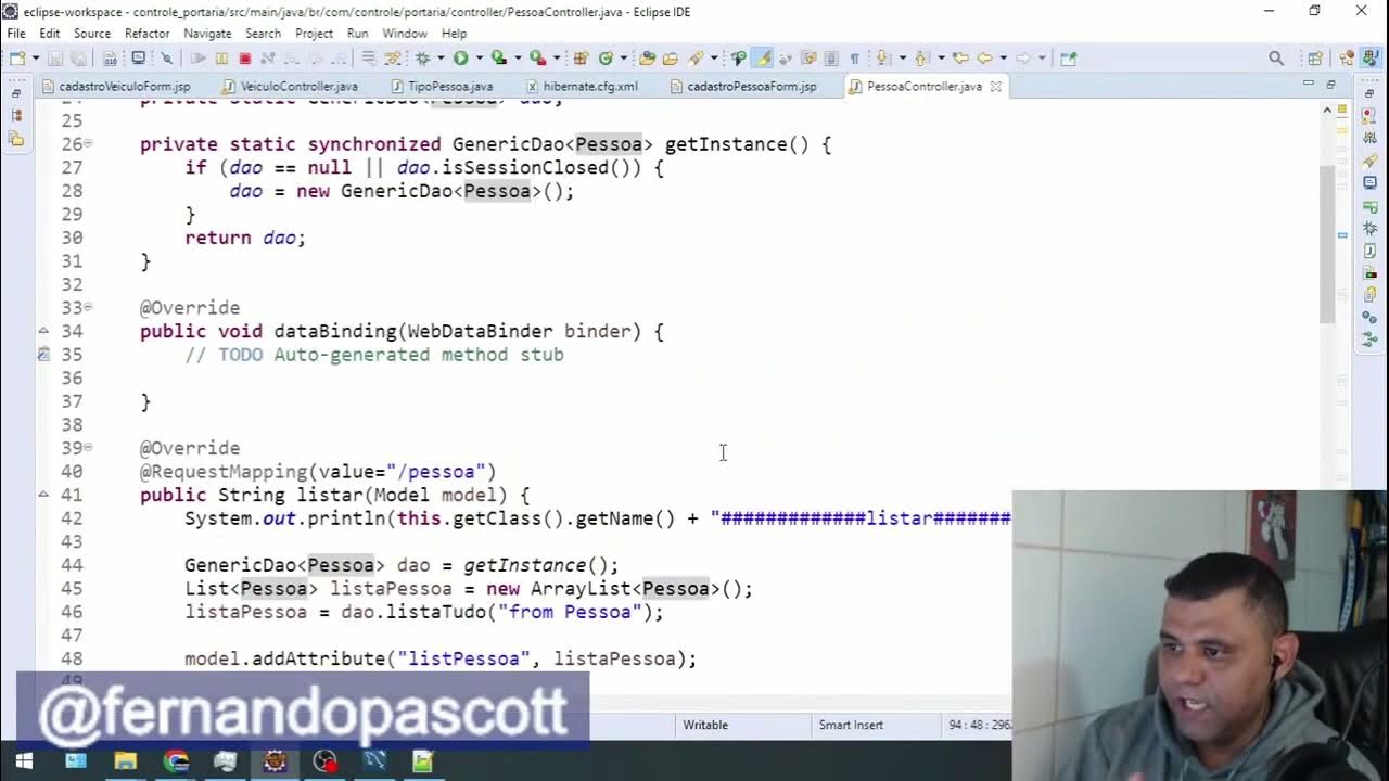 Criando List Pessoas Arraylist Java Jsp Html Css Jquery Mysql Cortelivecode6 Youtube