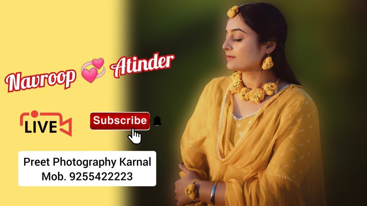 ii LIVE ii Navroop Weds Atinder Live Streaming By Preet Chauhan ...