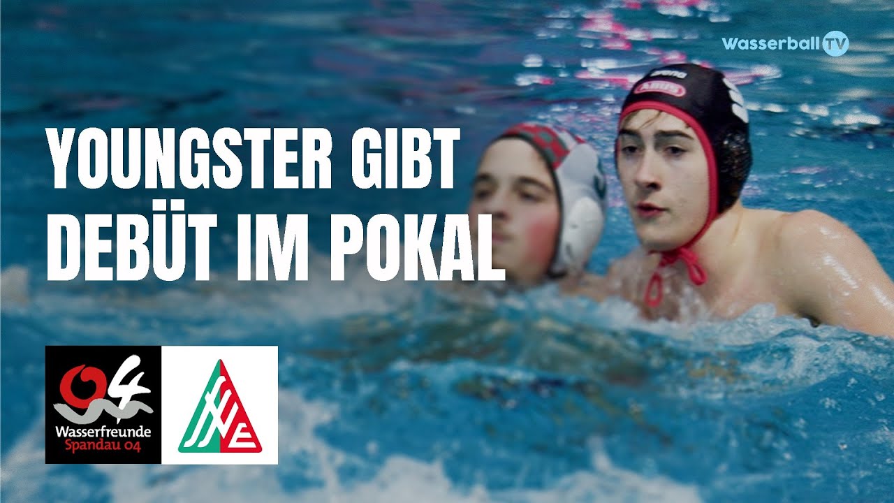 TRAUMDEBÜT im ACHTELFINALE des DSV-POKALS I Wasserfreunde Spandau 04 vs ...
