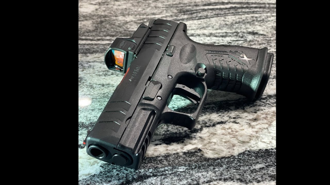 Springfield XDM ELITE COMPACT OSP 10MM- 3.8” Handgun W/ HEX DRAGONFLY ...