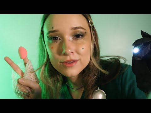 ASMR Human Test/ Exam (Parasitic Alien Escaped!)  | Do As I Say, Focus Test, Light Triggers