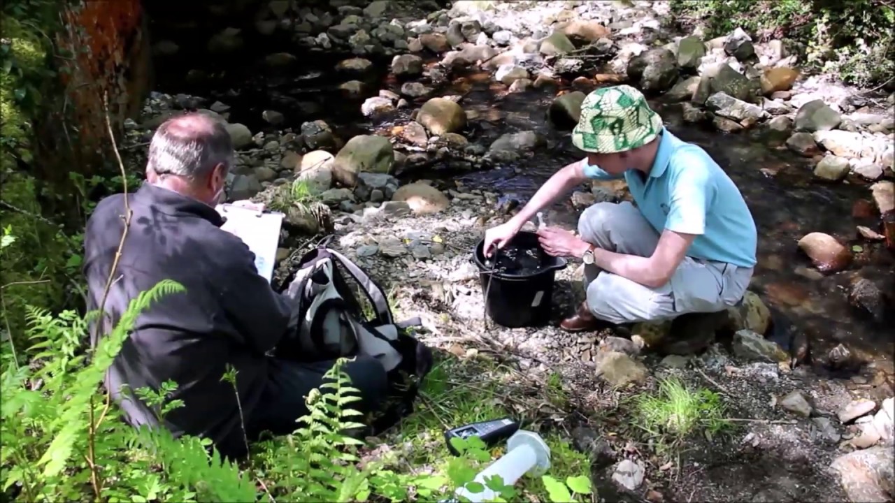 Salt dilution gauging at Nant y Mwyn Lead Mine - YouTube