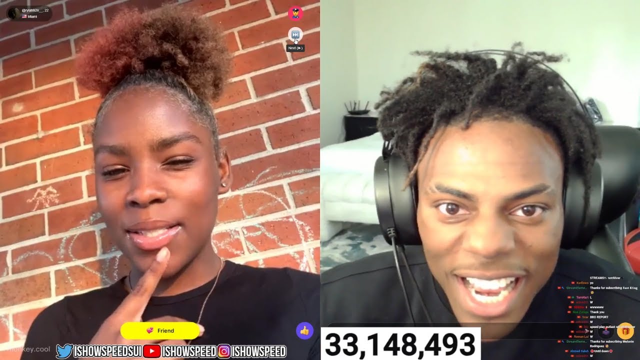 Ishowspeed Goes On Omegle Youtube