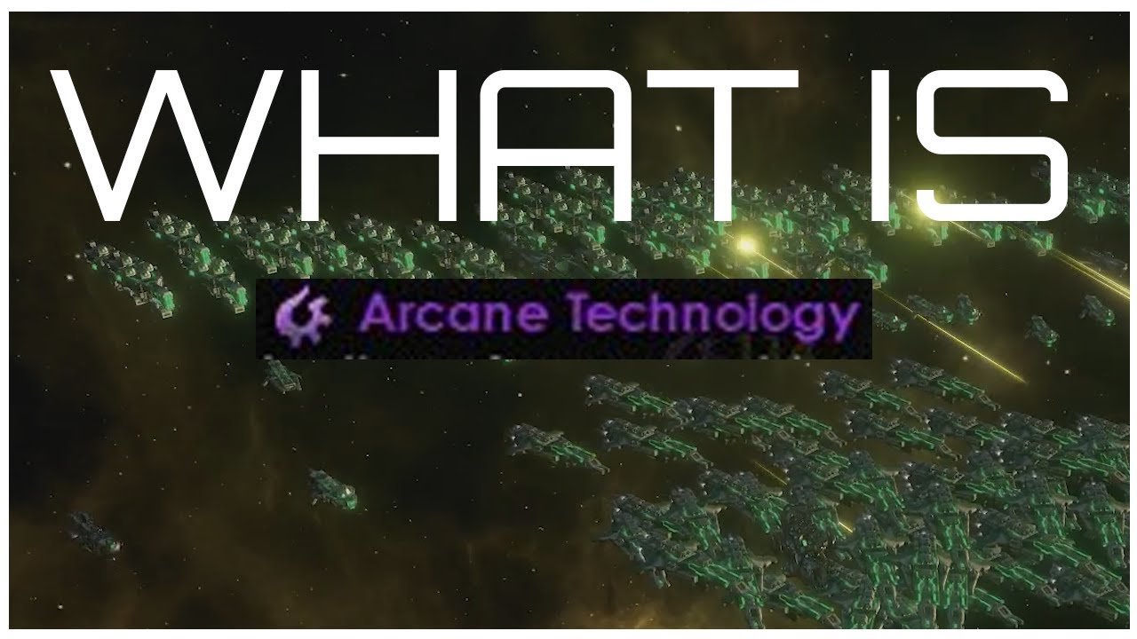 Stellaris - Arcane Technology, a cut strategic resource - YouTube