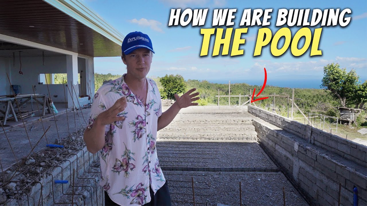 BUILDING INFINITY POOL - Home in the Philippines - YouTube