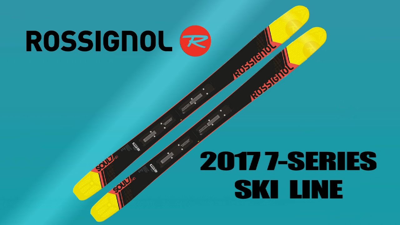 2017 Rossignol 7 HD Series Freeride Skis Sneak Peek - YouTube