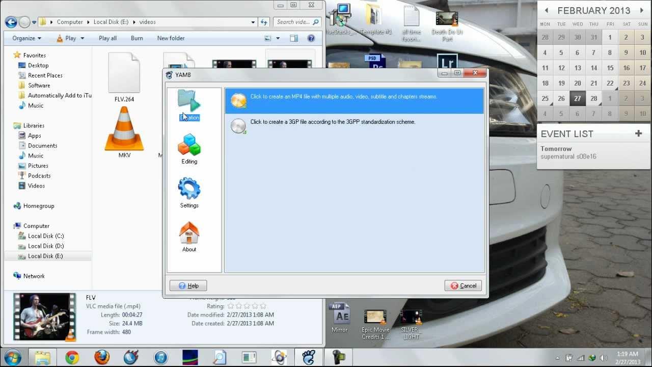 How to add/replace audio in a video without converting/transcoding/re-encoding - YouTube
