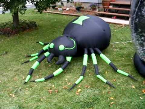 NEW / 09 INFLATABLE HALLOWEEN PROPS!!!!!!!! - YouTube