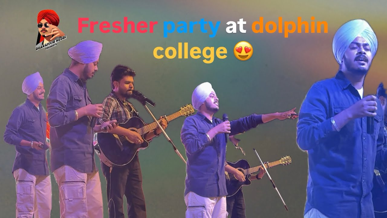 Live guitar performance at dolphin college😍subscribe my YouTube channel ...