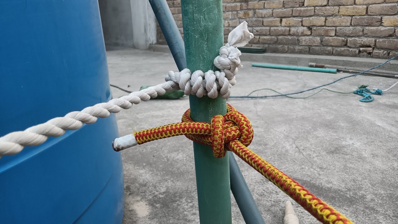 how to tie essential strong simple ropes knot #short #youtube - YouTube