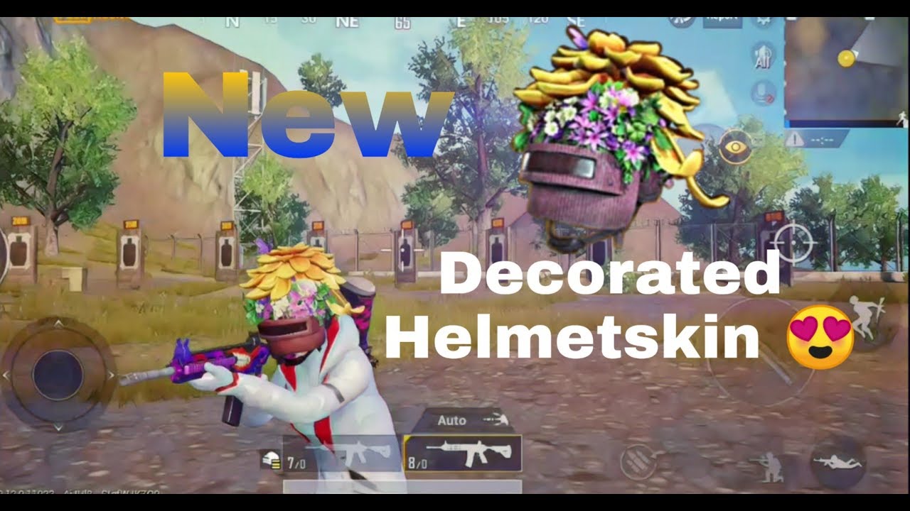 Rare Helmet skin In PUBG mobile , Decorated Helmetskin 😍. Every pubg ...