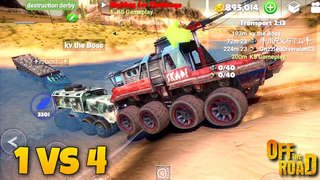 Titanium Vs Icebreaker Online Multiplayer | Off The Road OTR Offroad ...