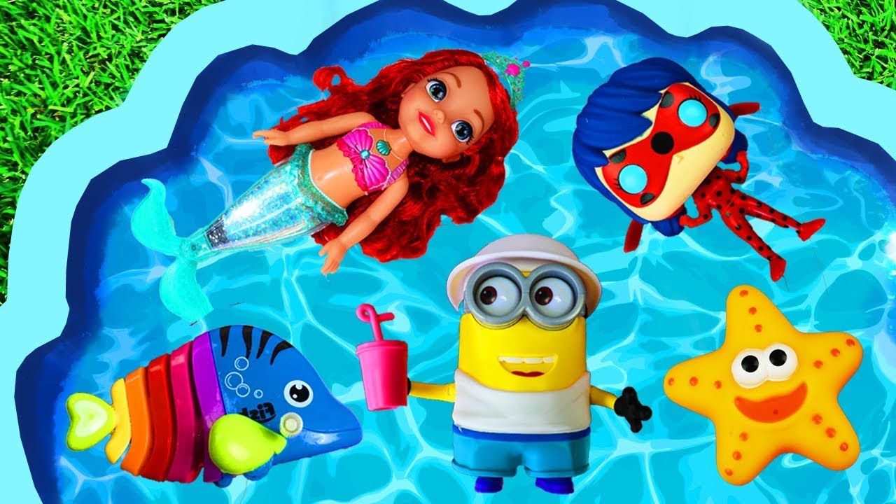 Learn Colors with Toys, Animals, The Little Mermaid, Pj Masks, Paw ...