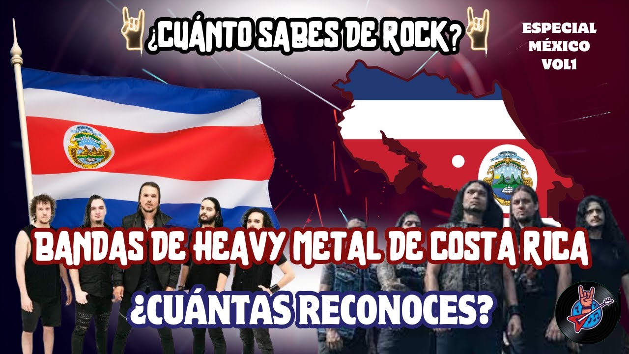 🎸Adivina la Banda de Heavy Metal Costa Rica 🤘 Trivia de Rock - YouTube