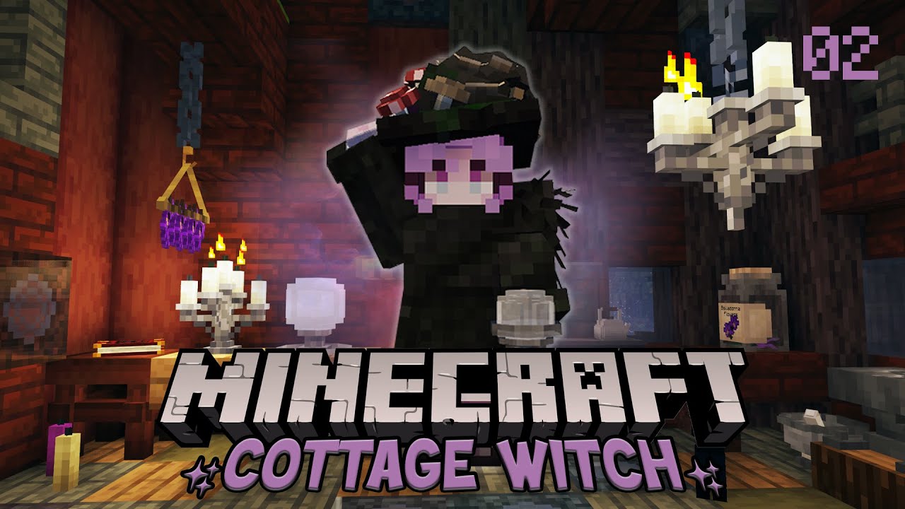 Starting our Hexerei Journey - Cottage Witch Modded Episode 2 - YouTube
