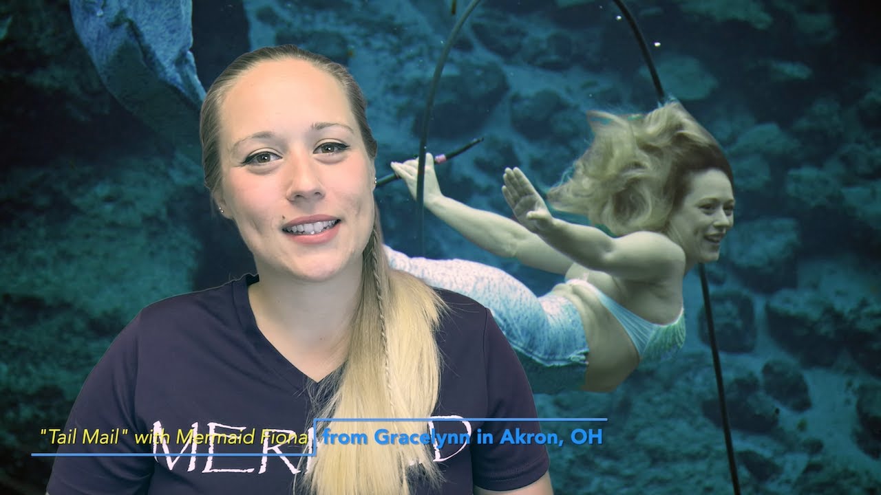 "Tail Mail" with Weeki Wachee Mermaid Fiona from Gracelynn in Akron, OH ...
