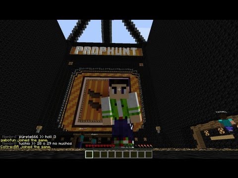 PROP HUNT | Minecraft 1.6.4 | Minijuegos |Server no premium!! :D - YouTube