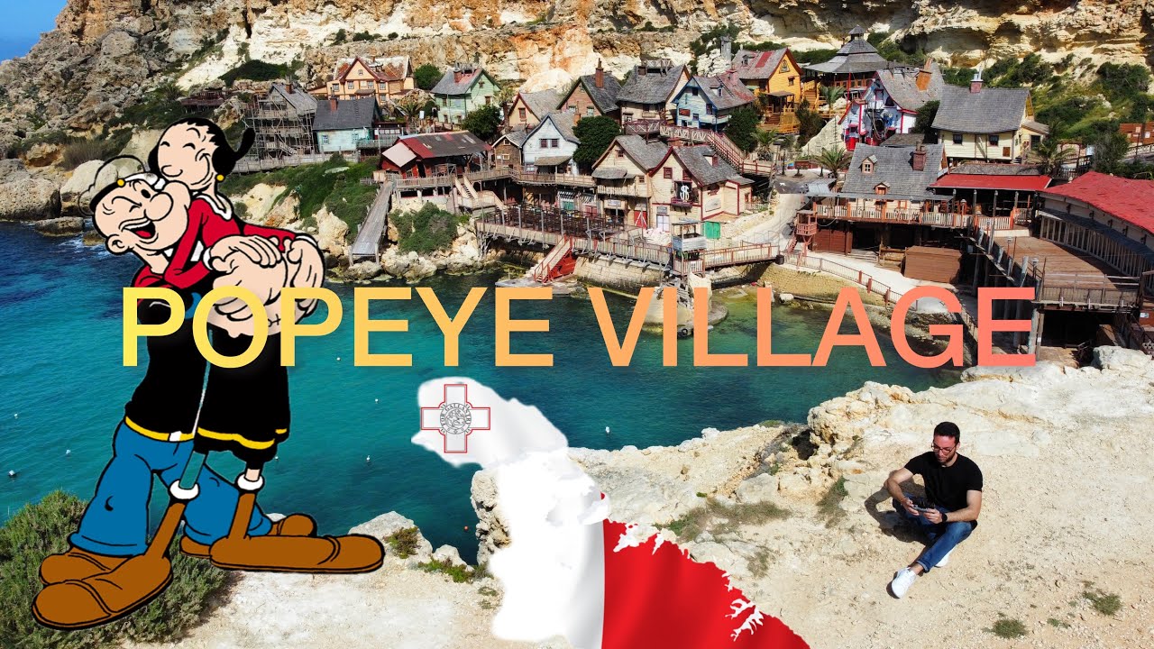 Popeye Village on the Cliff 🇲🇹 Malta - drunk text - YouTube