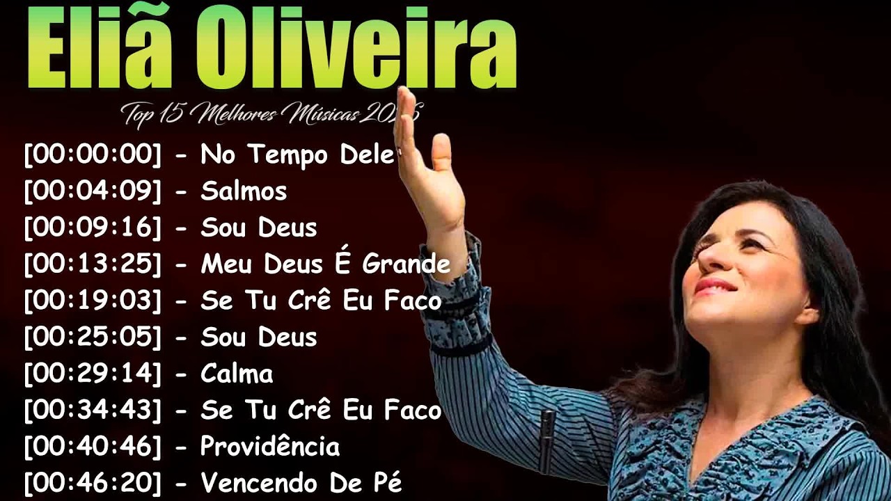 Eliã Oliveira Nonstop Worship 🔥 Músicas Para Oração e Presença de Deus ...