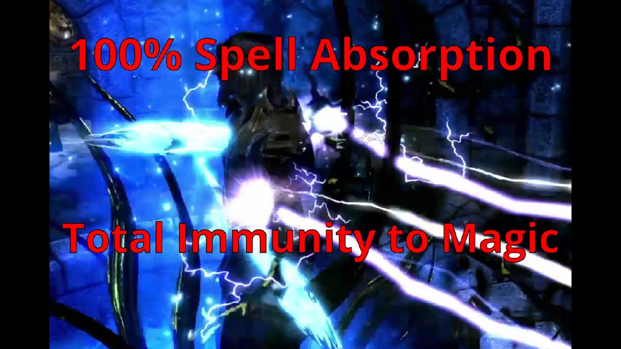 The Skyrim 100% Spell Absorption Experience - YouTube