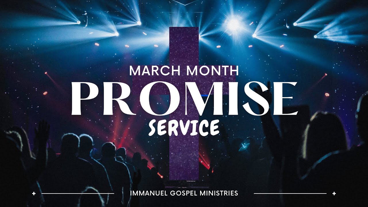 🔴🅻🅸🆅🅴 | March Month Promise Service | 01 Mar 2025 | - YouTube