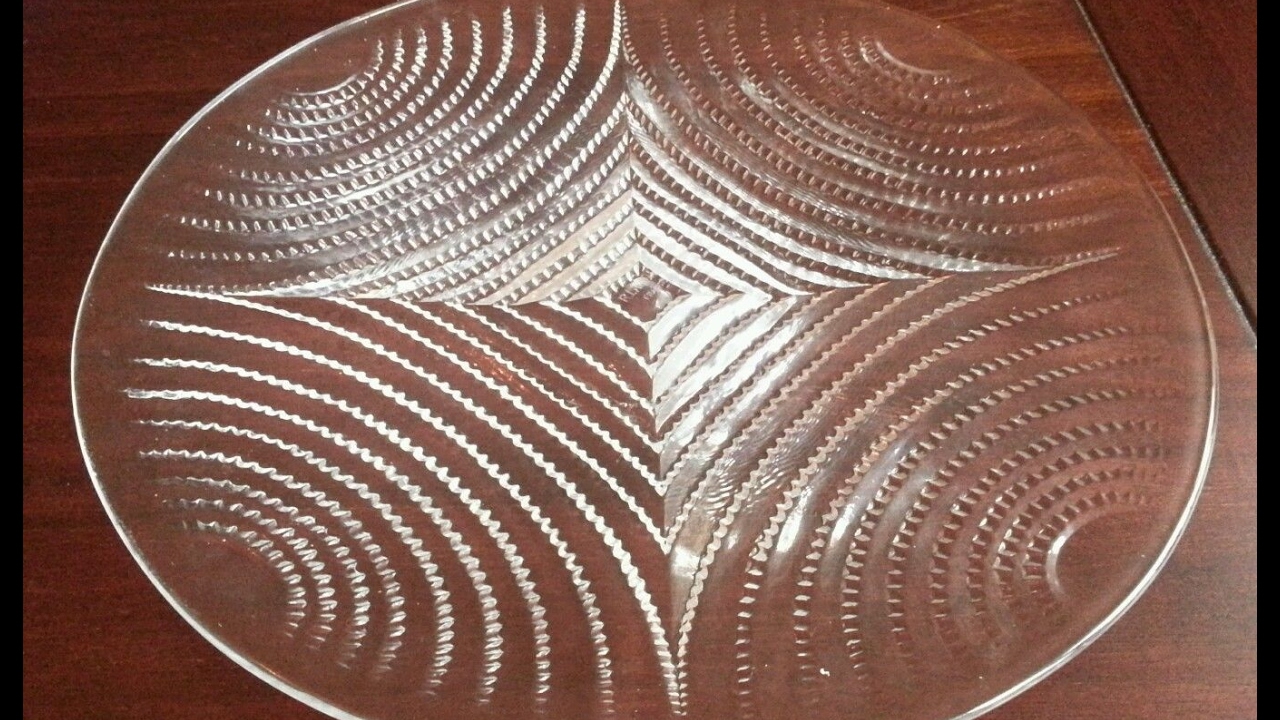 $2 Goodwill Glass Plate Sold for $230 on ebay. WHAT??? - YouTube