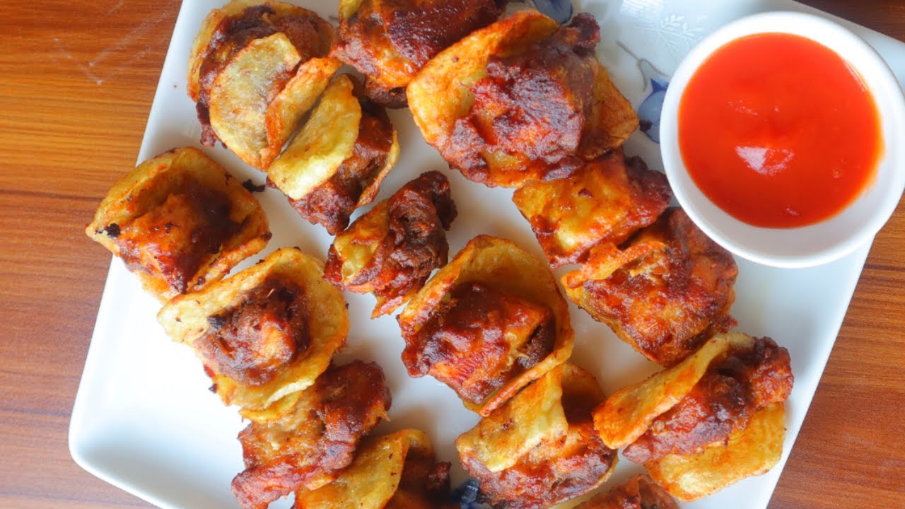 Crispy Potato Chicken || Potato Butterfly Chicken || Kids Favorite ...