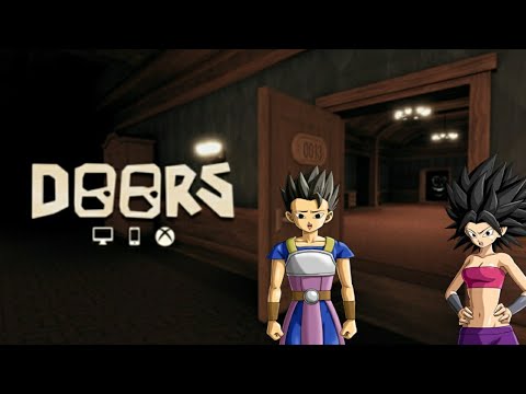 Cabba & Caulifla Play Roblox:DOORS - YouTube