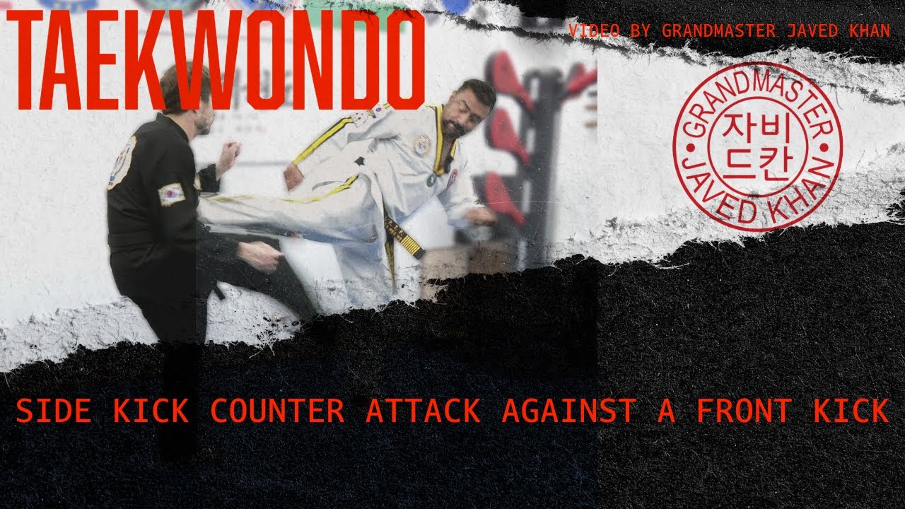 Side Kick Counter Against Front Kick - YouTube