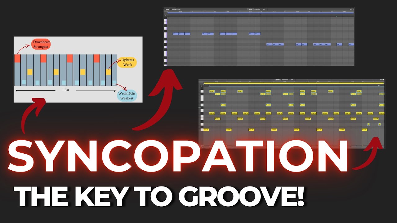 Syncopation - How to Build Groovy Rhythms (What is Syncopation?) - YouTube