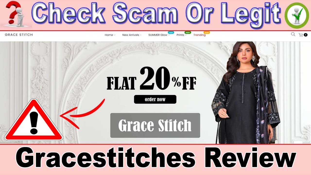 Gracestitches.com Review 🧥 Legit Clothing Store or Scam Trap? | Must ...