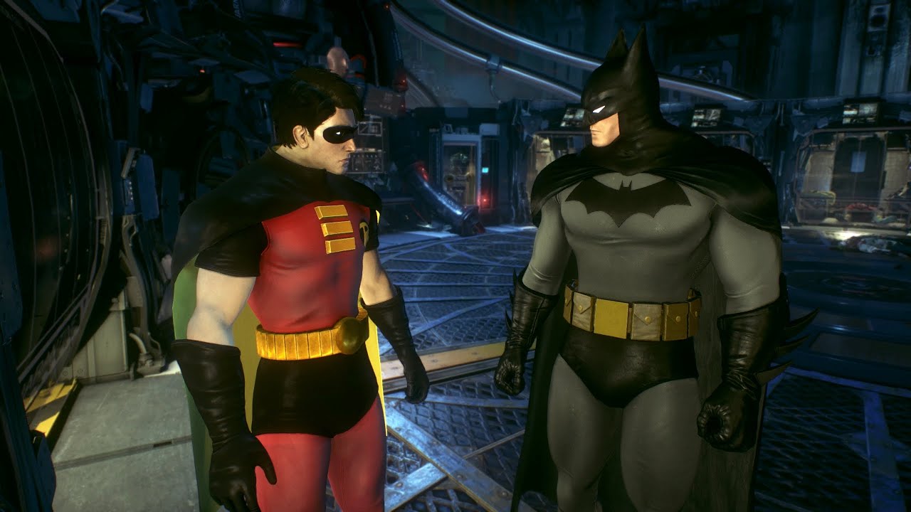 Realistic TNBA Batman & Tim Drake Robin - Batman: Arkham Knight - YouTube