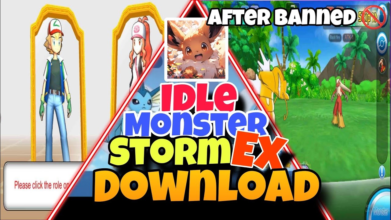 How To Download Idle Monster Storm Ex After Banned From Play Store In ...