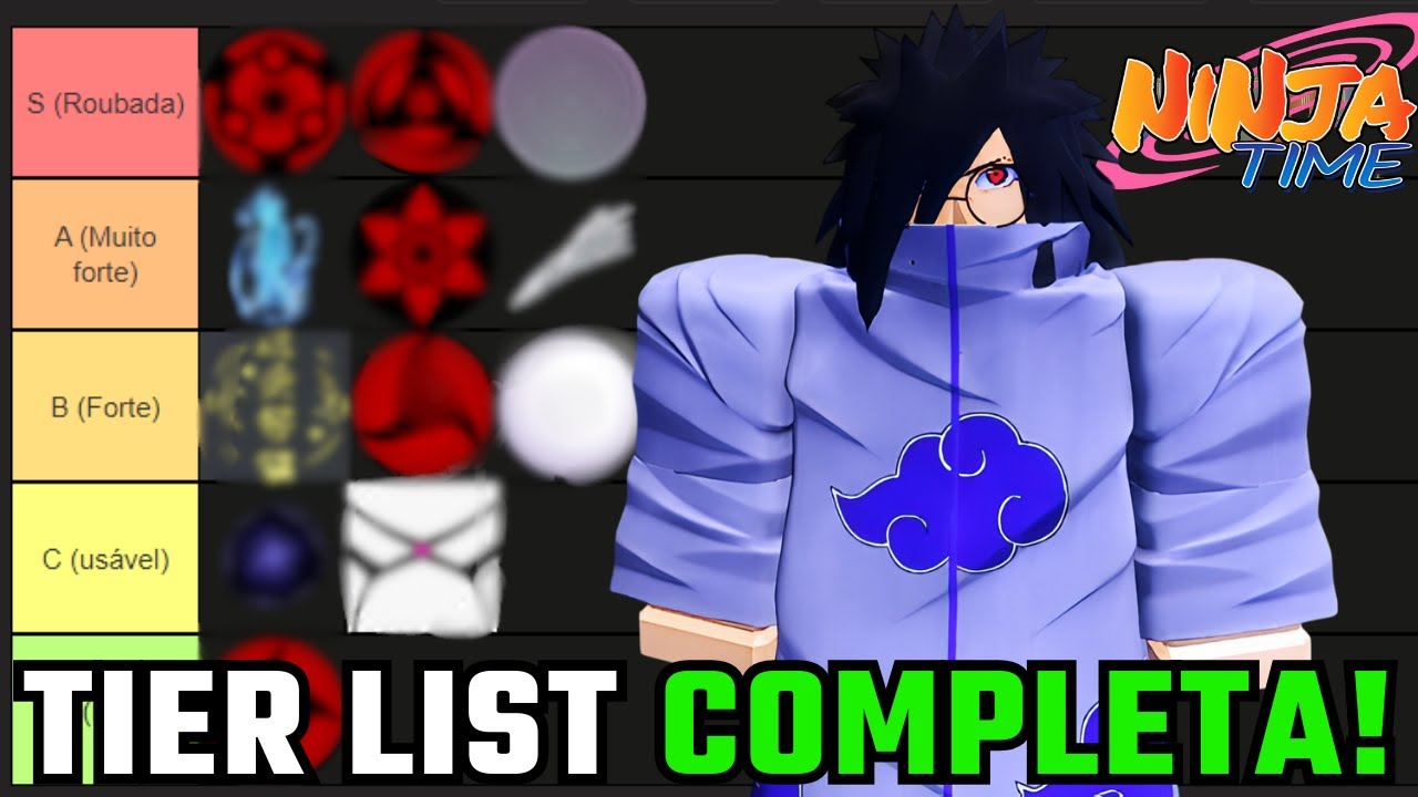 TIER LIST DOS MELHORES CLÃS NO NINJA TIME! - YouTube