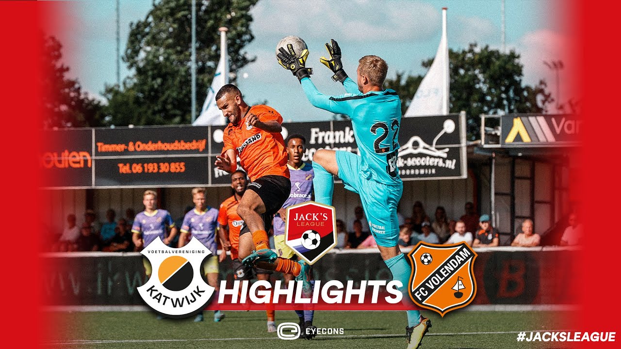 DOELPUNTENREGEN IN KATWIJK 🌧️⚽ | VV Katwijk vs Jong Volendam| Jack's ...