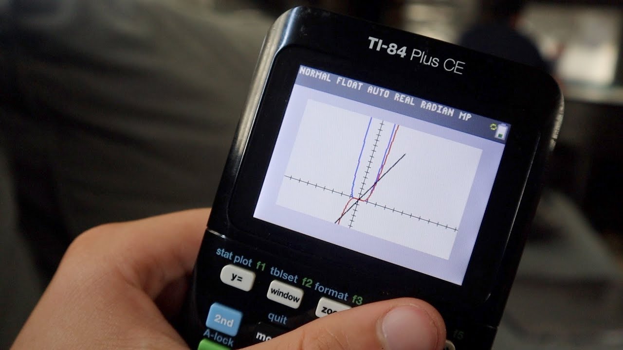 TI-84 Plus CE Graphing Calculator: Calculus Tough, Sneaky Fun! - YouTube