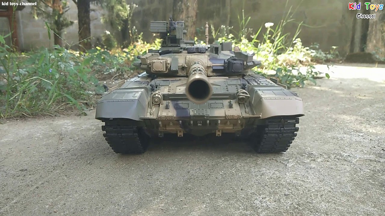 RC tank T-90 is a third-generation Russian battle tank Henglong 1/16 ...