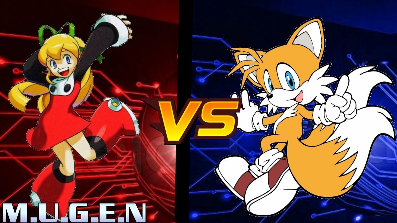 MUGEN~Roll(Mega Man) Vs. Tails(Sonic) - YouTube