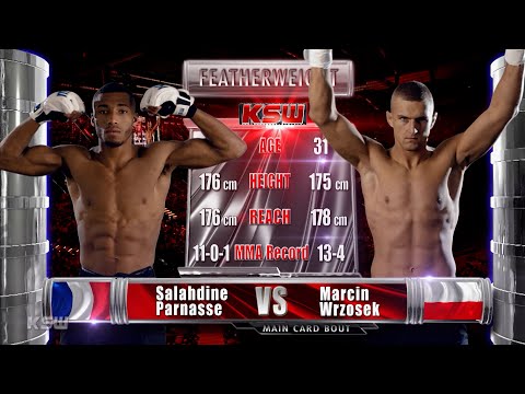 Salahdine Parnasse vs. Marcin Wrzosek - KSW Free Fight | #OnThisDay KSW 46