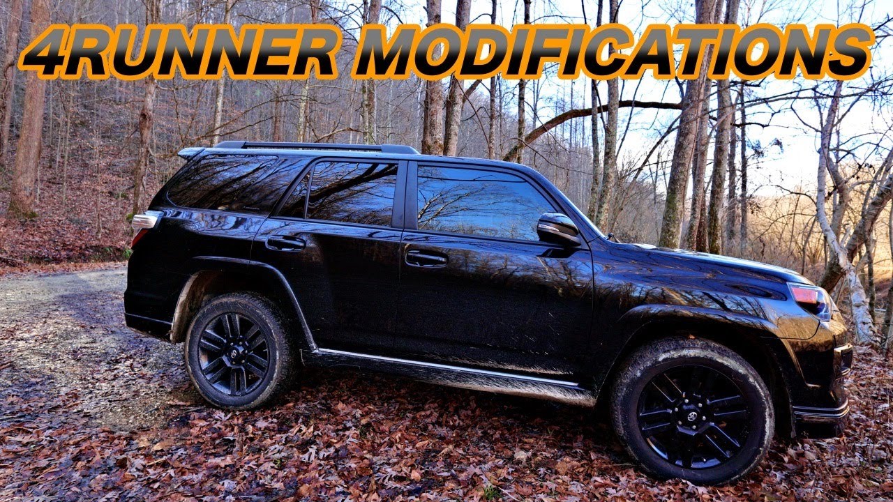 2019 Toyota 4Runner Limited Nightshade Mods - YouTube