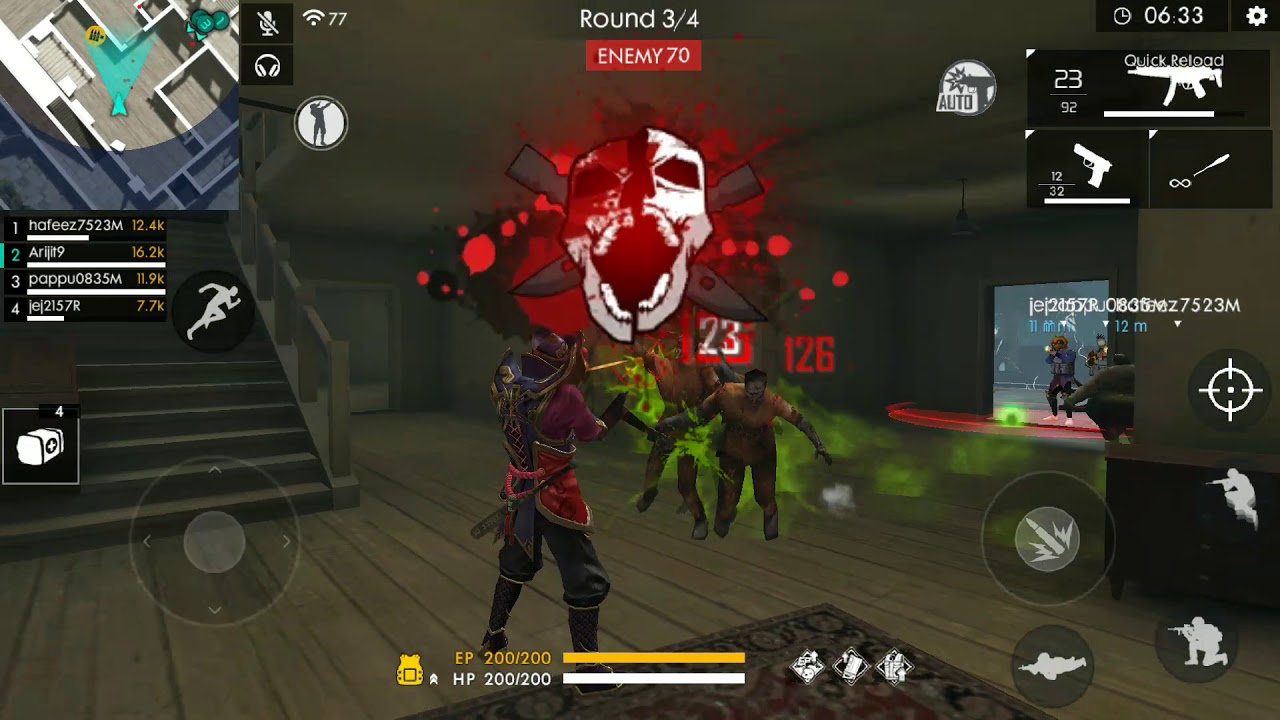 Free Fire Fight after new update - YouTube