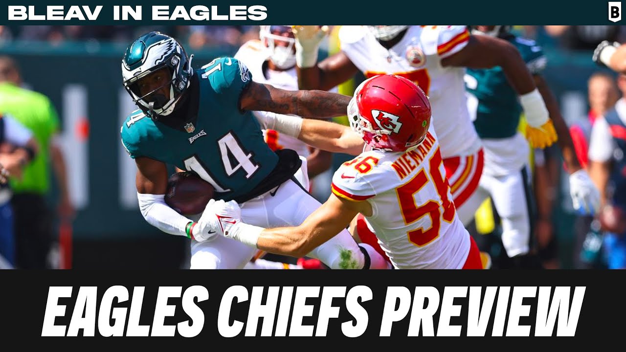 First look at Super Bowl 57 - Eagles vs Chiefs - YouTube